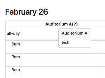 Vertical Resource View - Docs v5 | FullCalendar